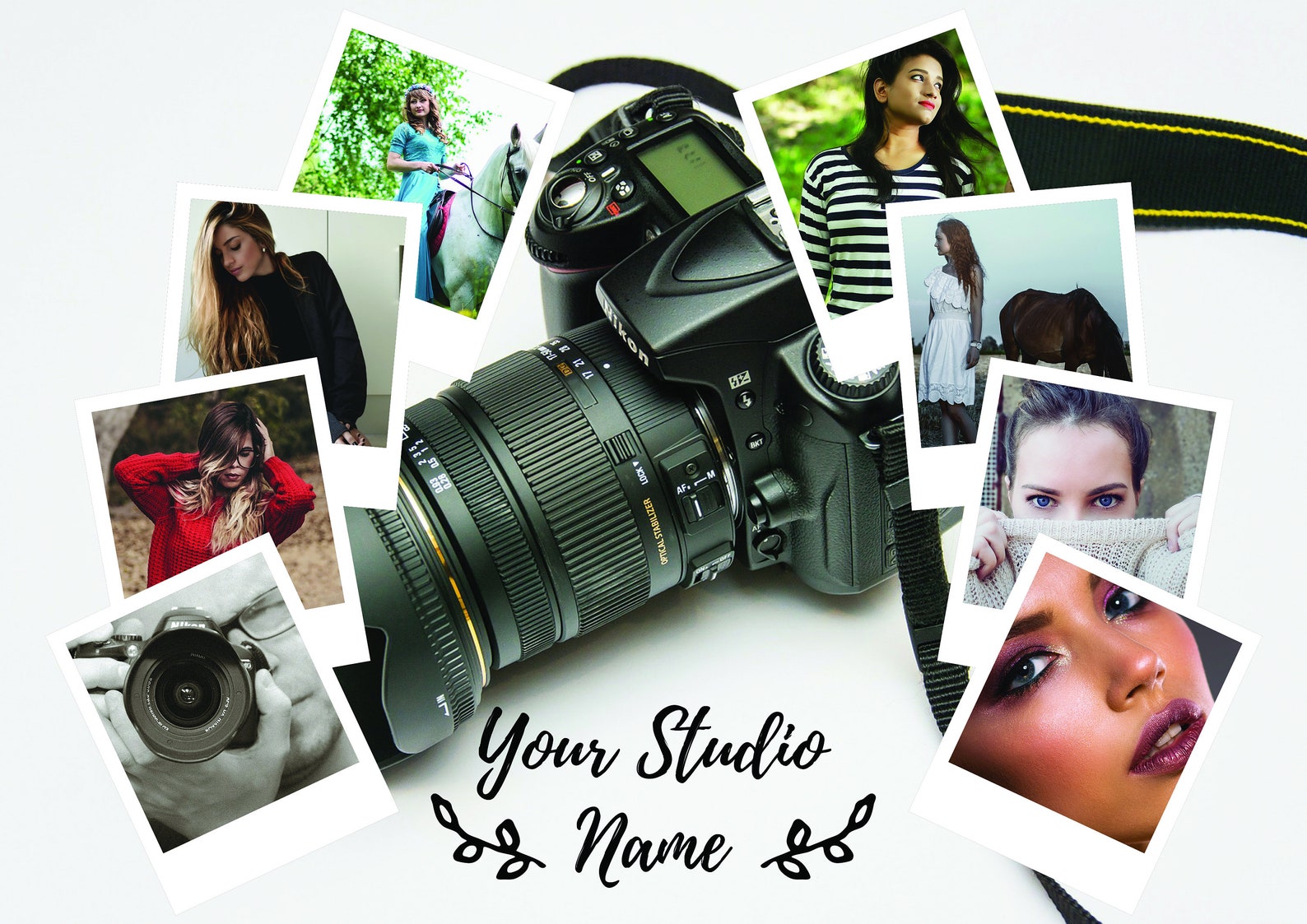 Photo Template PSD, Photo Collage Template, Photography Templates ...
