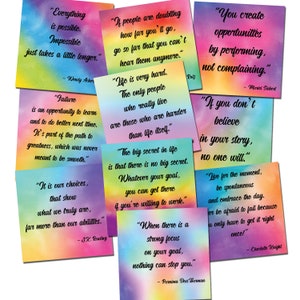 Printable Inspirational Note Cards ~ Motivational Quote Printables ...
