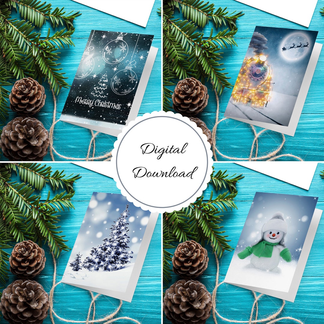 Christmas Clearance Cards and Tags Printable Christmas Cards PDF ...