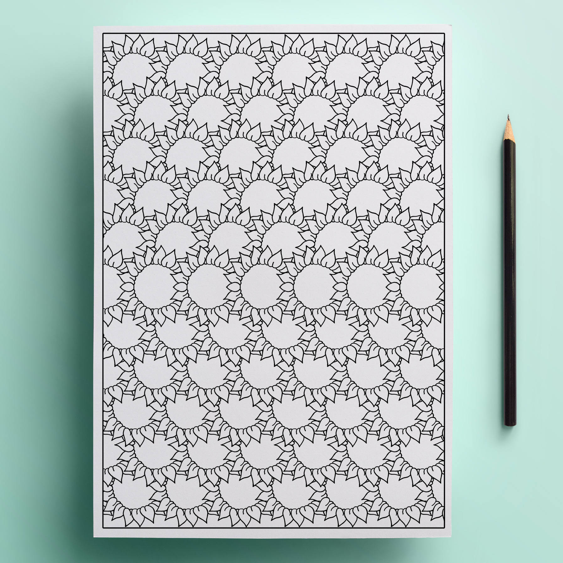 Digital Coloring Book for Adult, Coloring Book Printable, Coloring ...