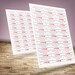 5 Star Review Small Business Review Stickers Printable Shop - Etsy