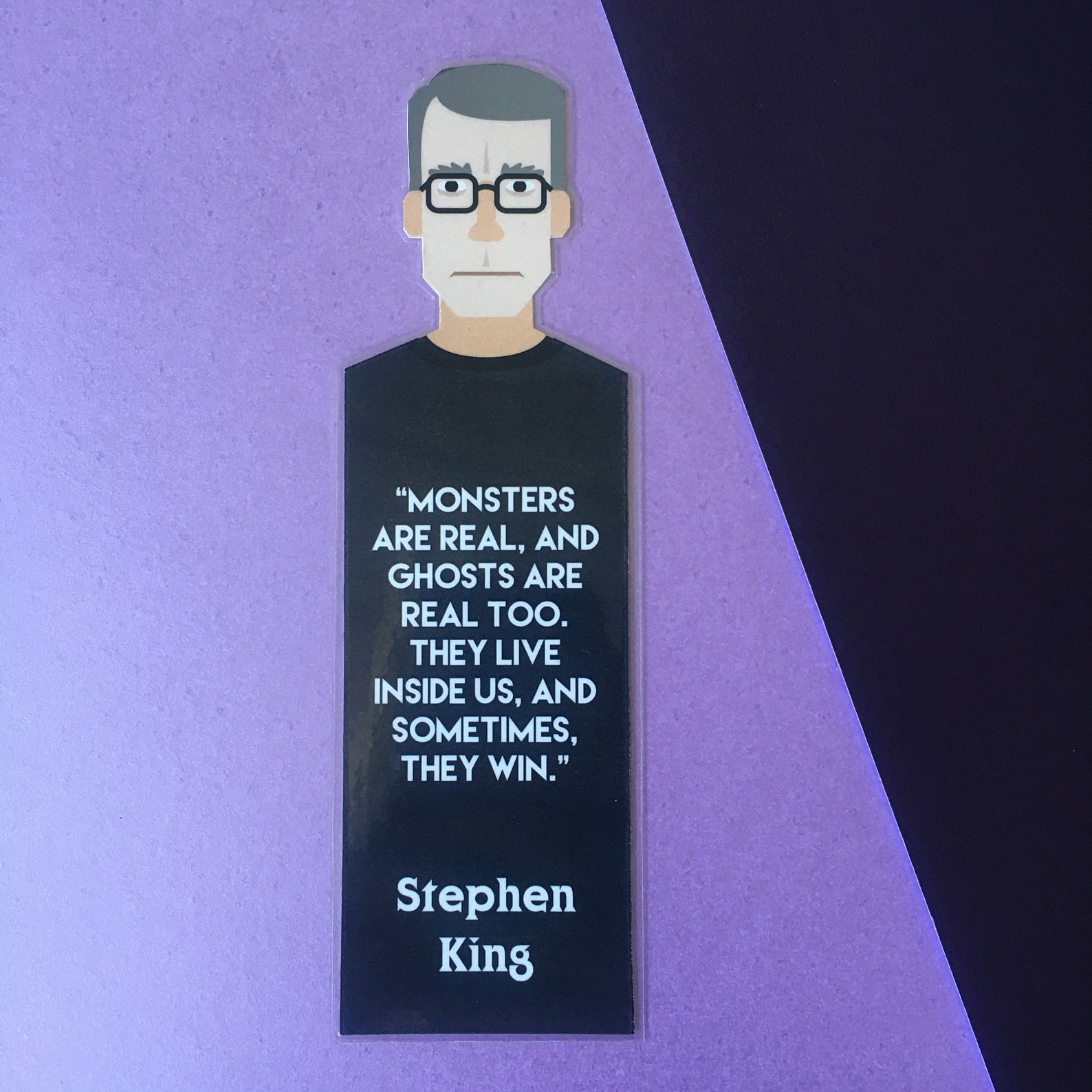 Stephen King Bookmark - Etsy
