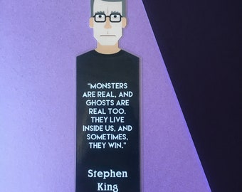 Stephen King Bookmark | Etsy