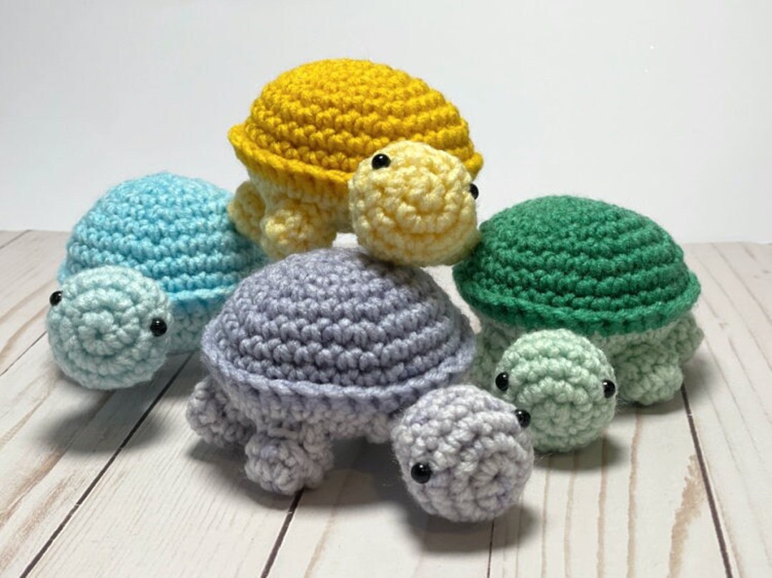 Tiny Turtle Amigurumi PDF Crochet Pattern Download - Etsy