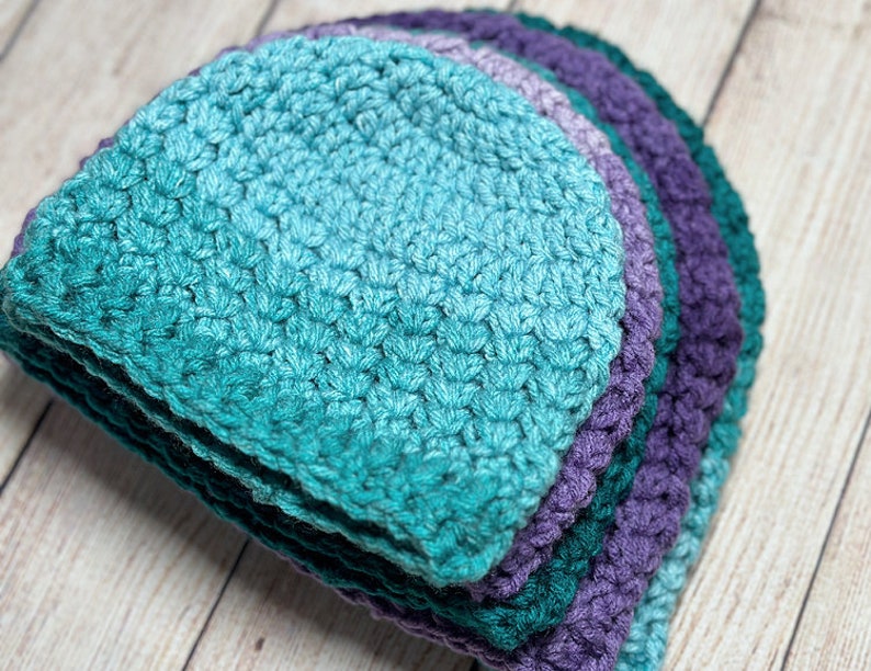 Trinity Hat Crochet Pattern PDF Download 5 Sizes Baby Child - Etsy