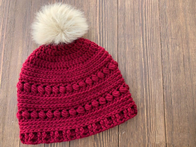Bead Stitch Hat PDF Crochet Pattern Download - Etsy