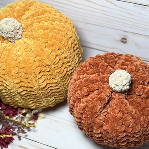 Plush Pumpkin Crochet Pattern PDF Download - Etsy