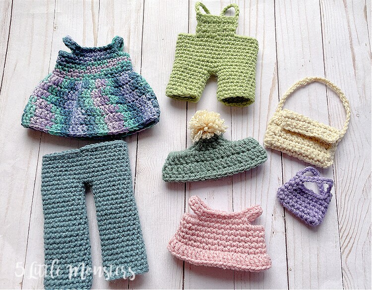 Long-legged Animals Crochet Pattern Ebook: Bunny, Bear, Cat (PDF ...