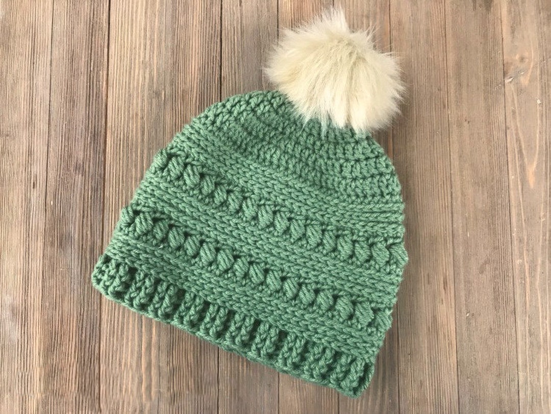 Bead Stitch Hat PDF Crochet Pattern Download - Etsy