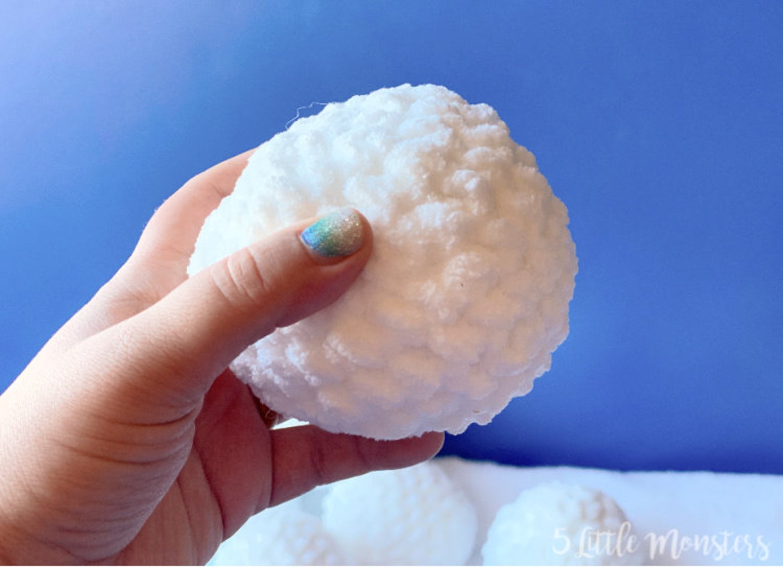 Crocheted Snowballs Crochet Pattern PDF Download - Etsy
