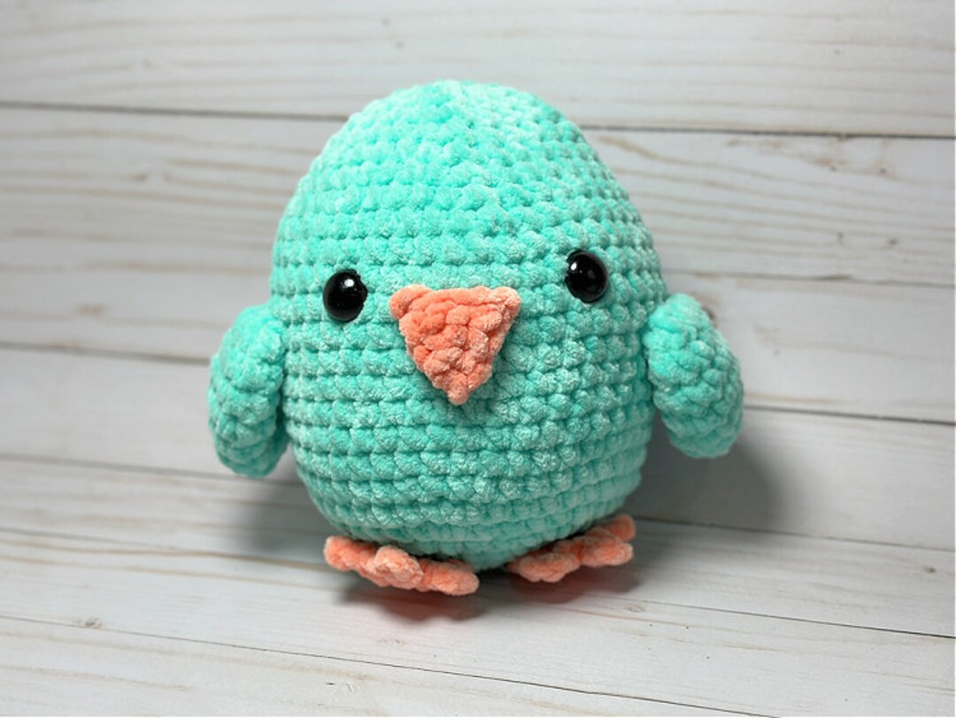 Squishy Chick Crochet Pattern PDF Download - Etsy