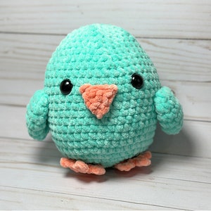 Squishy Chick Crochet Pattern PDF Download - Etsy
