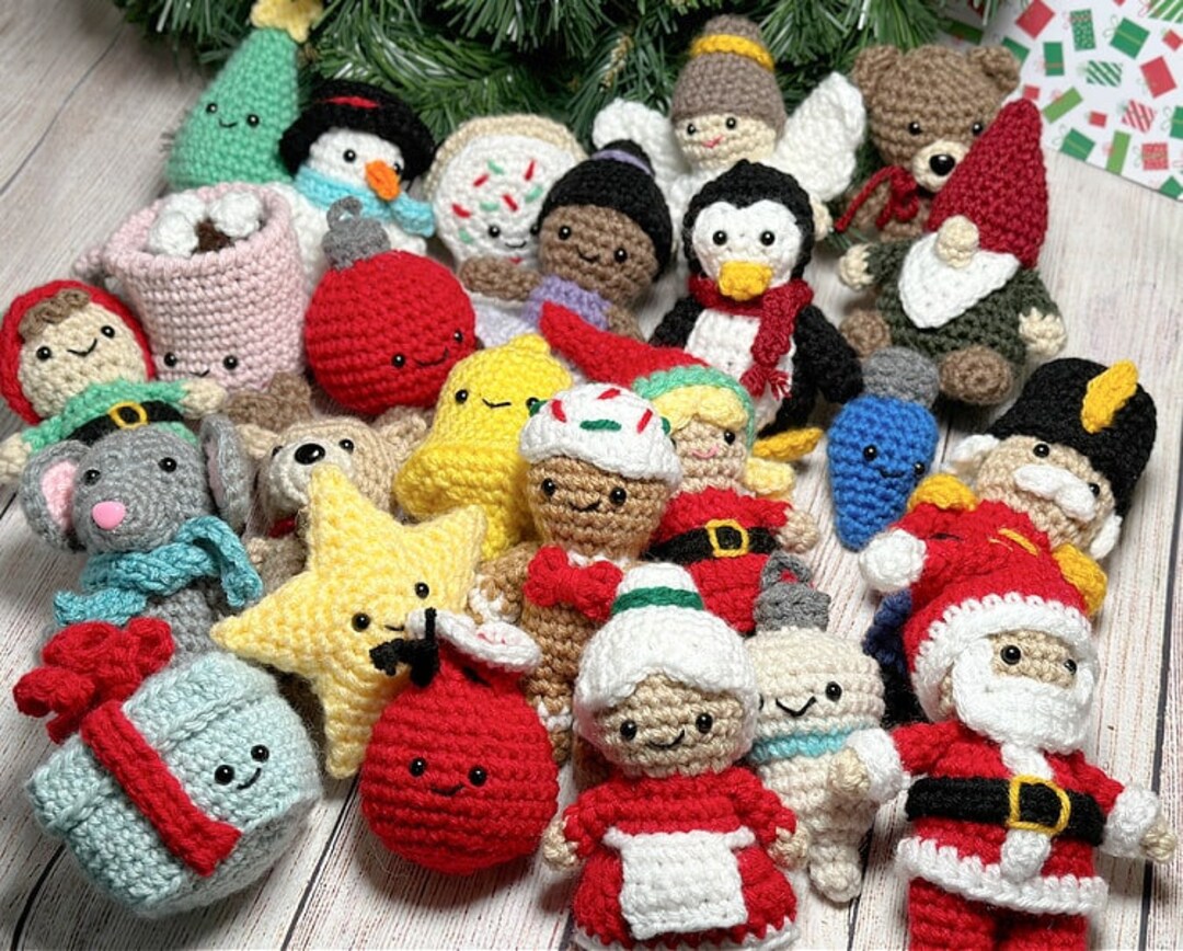 Mini Amigurumi Advent Ebook 24 Crochet Patterns for Christmas PDF ...