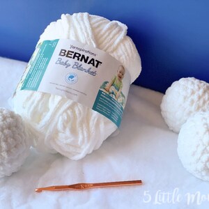 Crocheted Snowballs Crochet Pattern PDF Download - Etsy