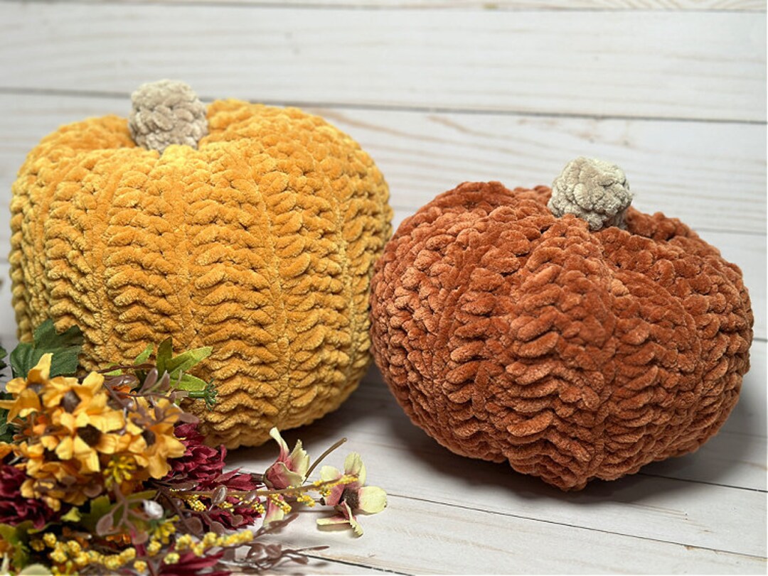 Plush Pumpkin Crochet Pattern PDF Download - Etsy