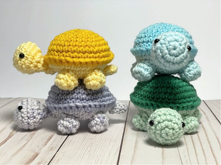 Tiny Turtle Amigurumi PDF Crochet Pattern Download - Etsy