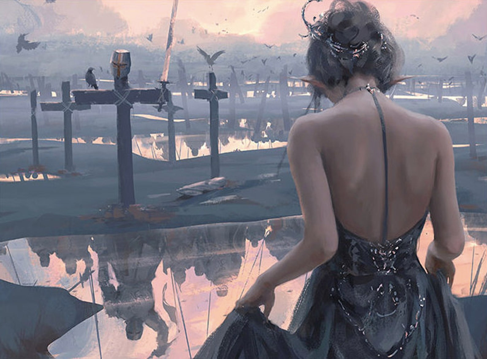 GHOSTBLADE illustration collection Art Book by WLOP Wang | Etsy