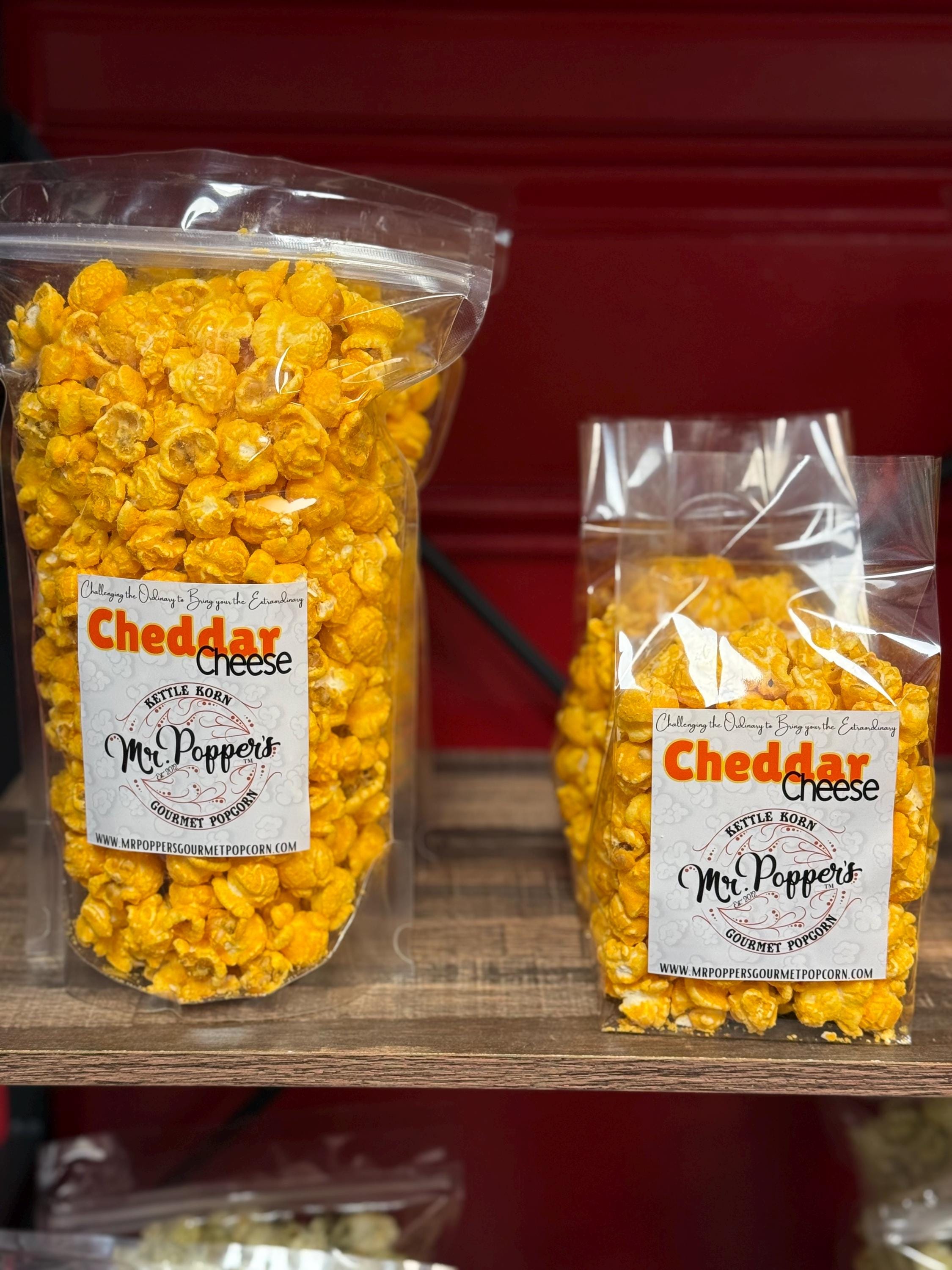 Cheddar Cheese Gourmet Popcorn - Etsy