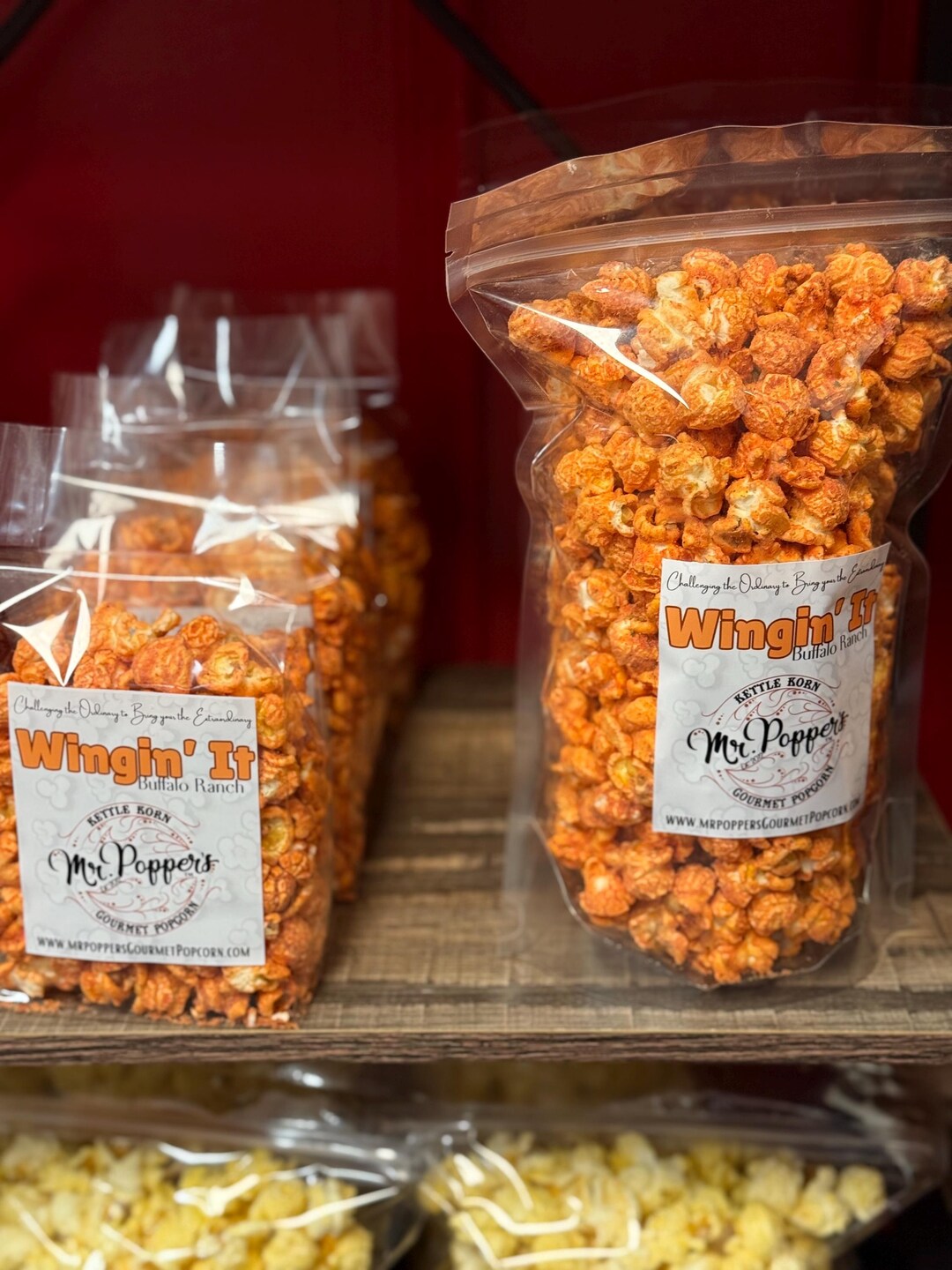 Wingin' It (buffalo Ranch) Spicy Gourmet Popcorn - Etsy