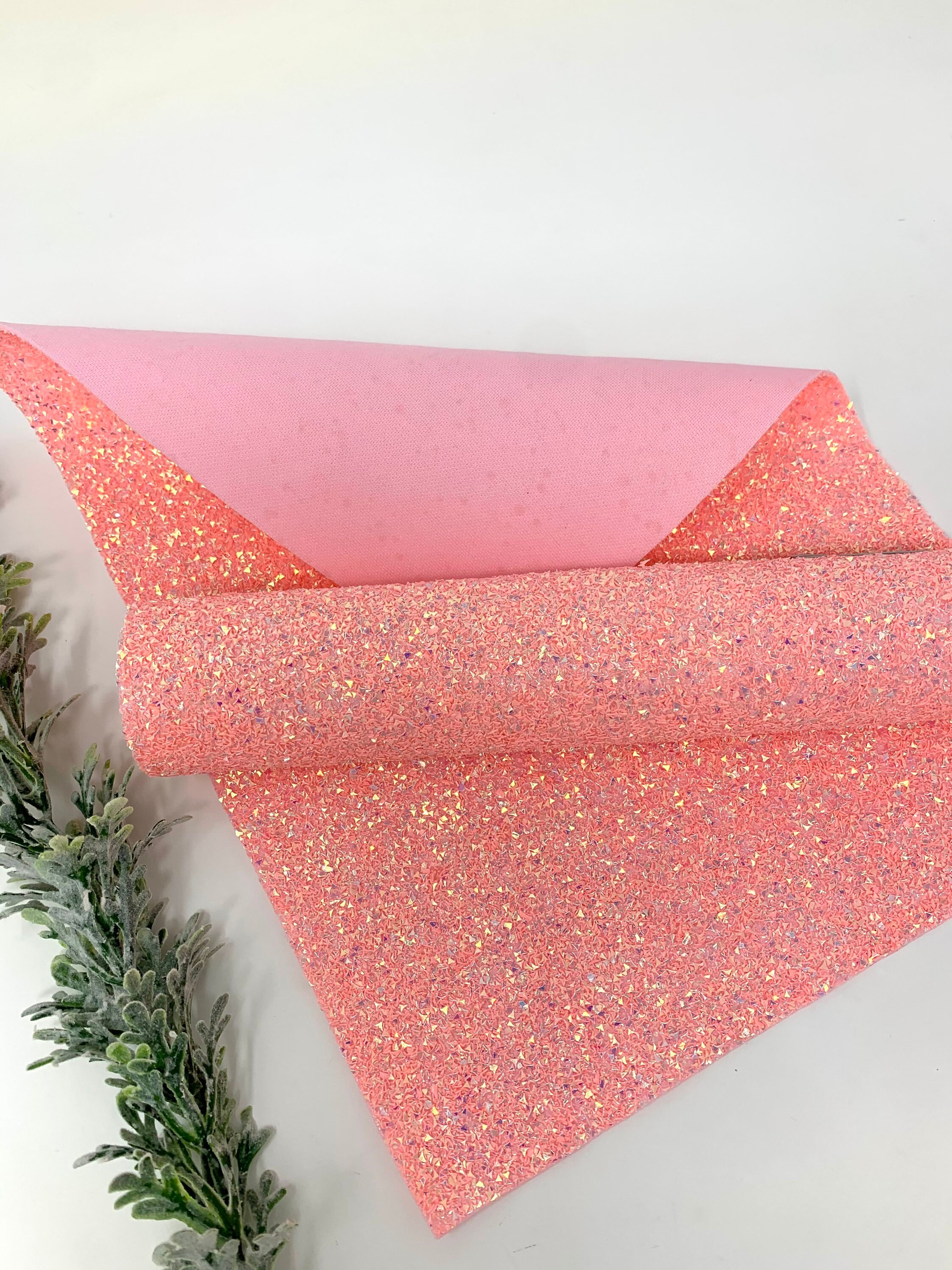 PINK CRYSTAL Designs Glitter Sheets. Craft Supplies Hair Bows - Etsy