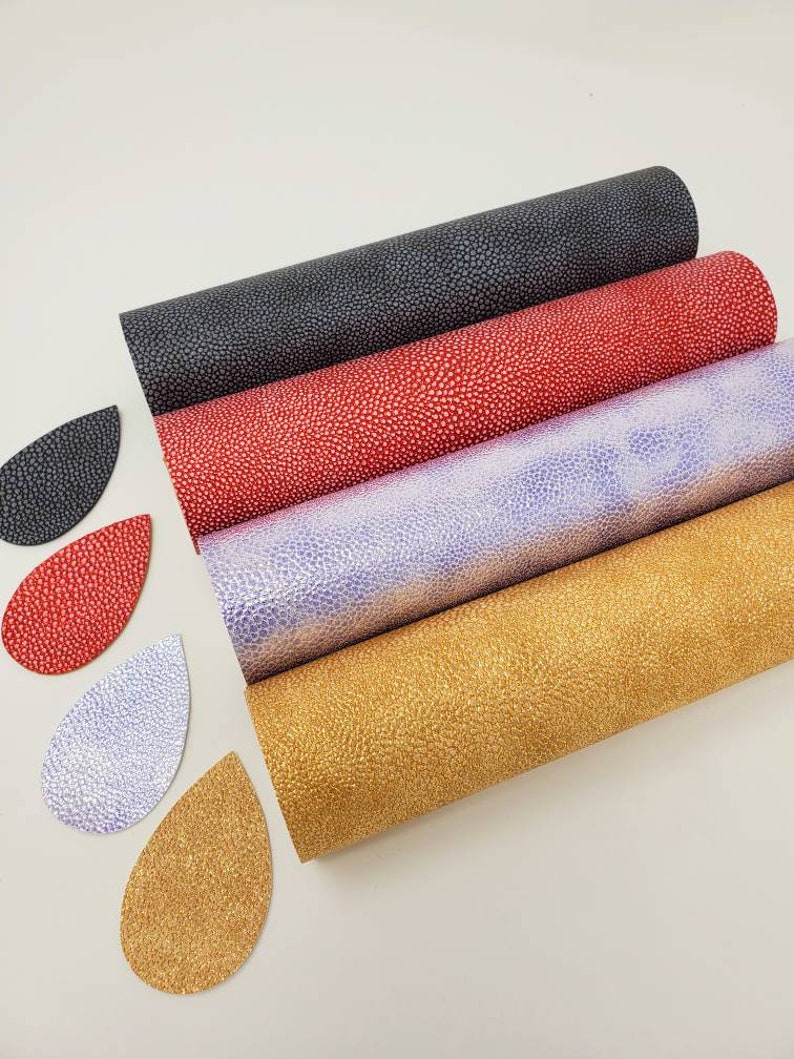 Red. Texture Faux Leather Sheet. Faux Lether Sheet. Craft and - Etsy