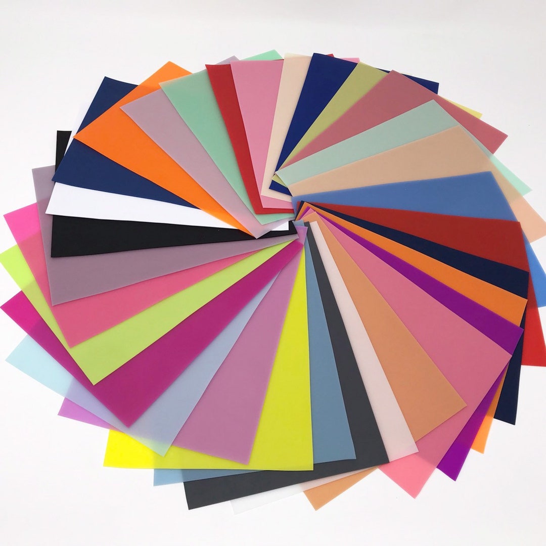 31 Colors 0.9 MM Jelly Sheets. Waterproof Jelly Sheets. Soft and ...