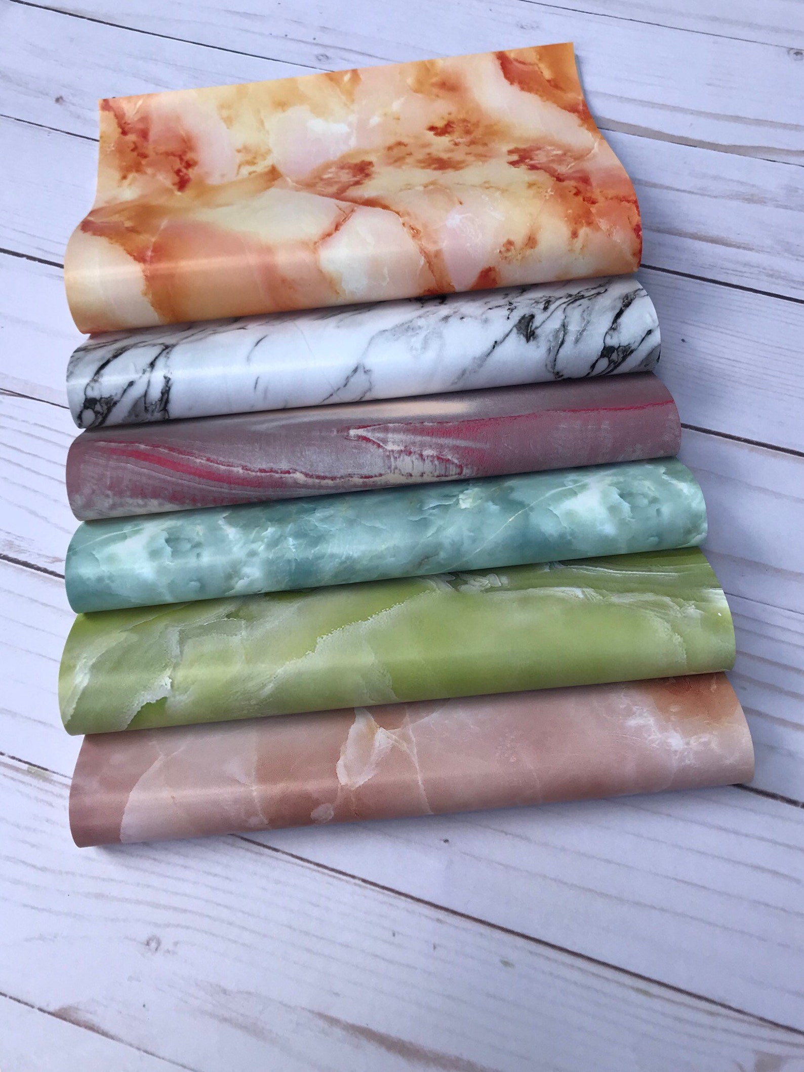 Marble Pvc Leather Sheets. Leather Supplies Craft Supplies - Etsy