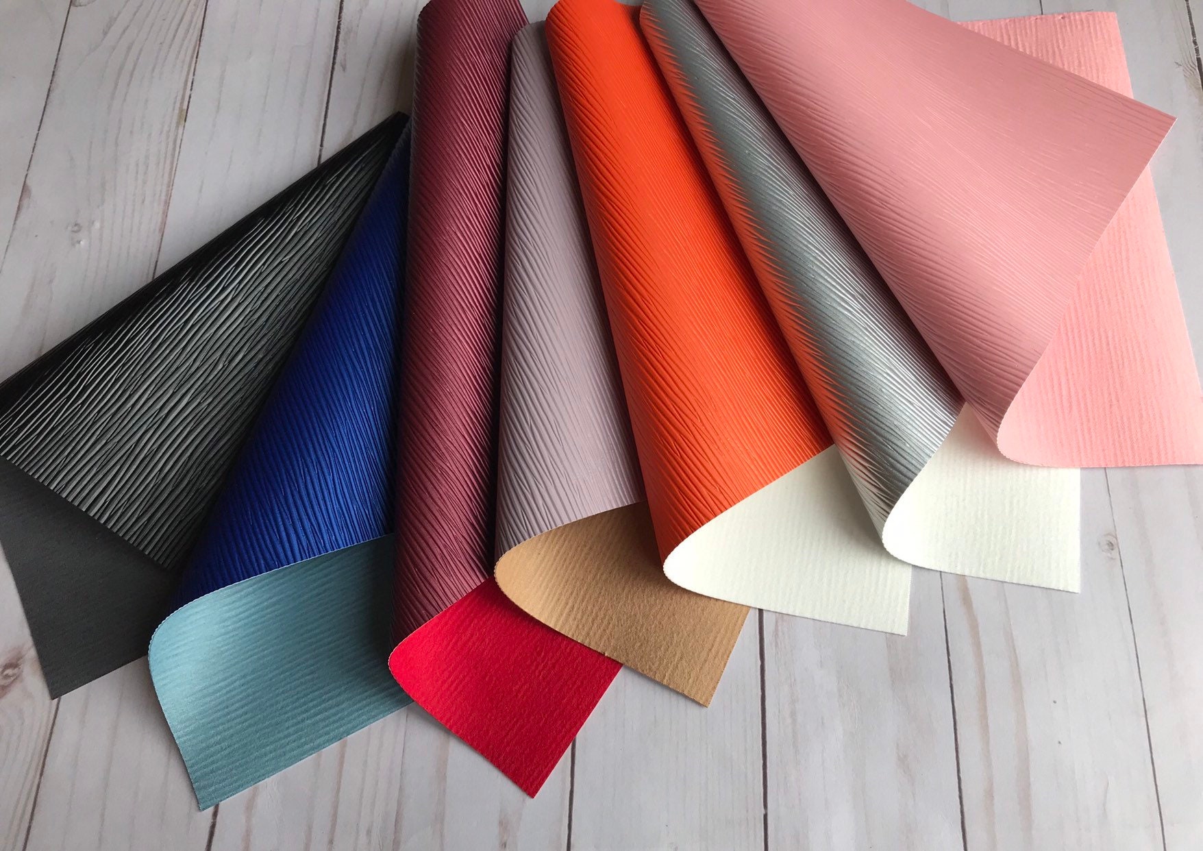 Wood Grain Texture Faux Leather Sheets: Hair Bow Craft Supplies - Etsy