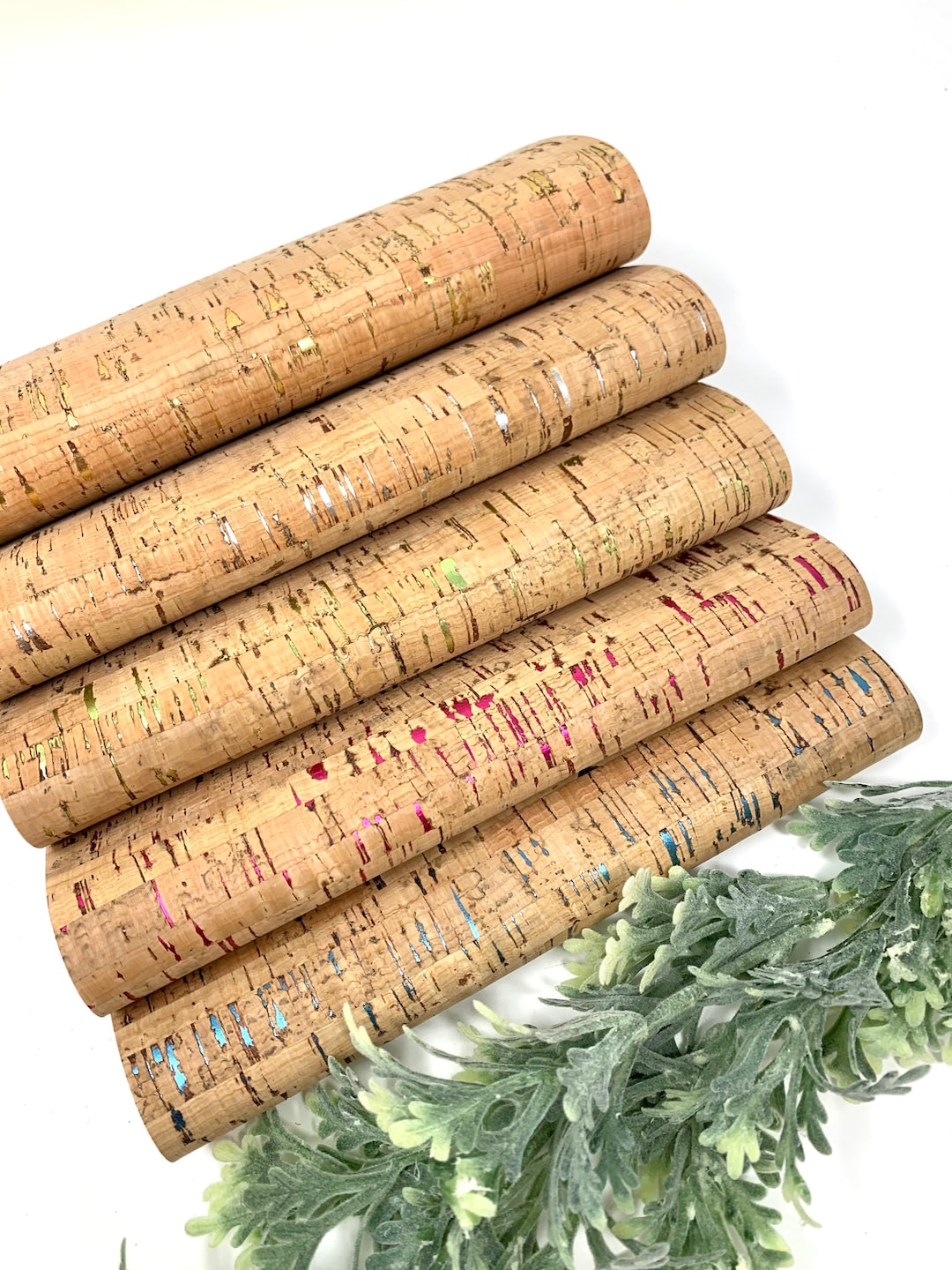 Cork Print Sheets. Colors Gold. Silver. Blue. Pink Cork Sheets 8x11 and ...