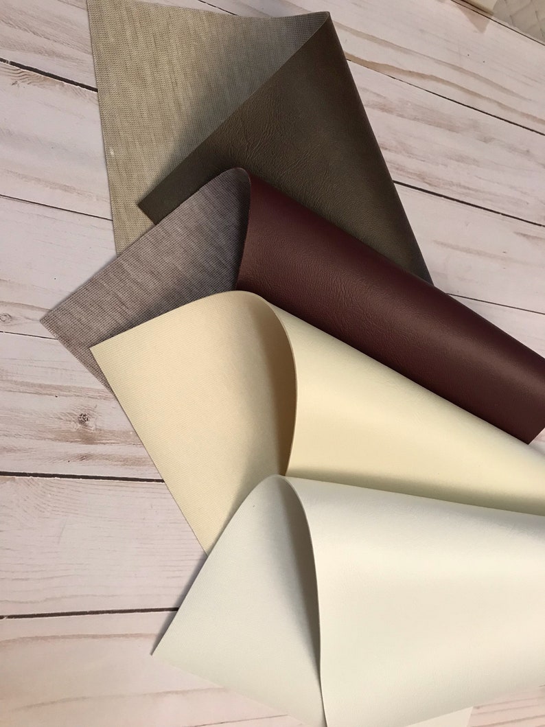 Vinyl leather sheets. Vinyl sheets. Leather sheets. Craft | Etsy