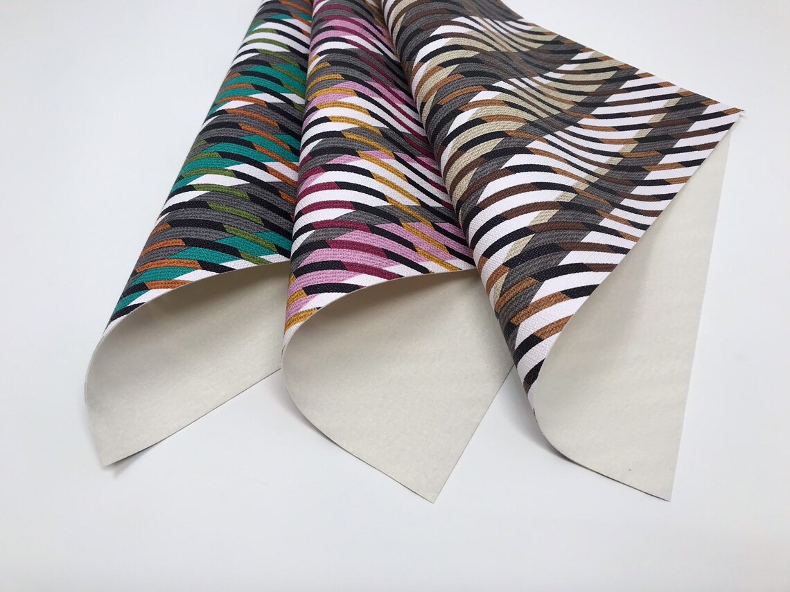 Texture Pvc Leather Sheets With Lines Going up and Down and | Etsy