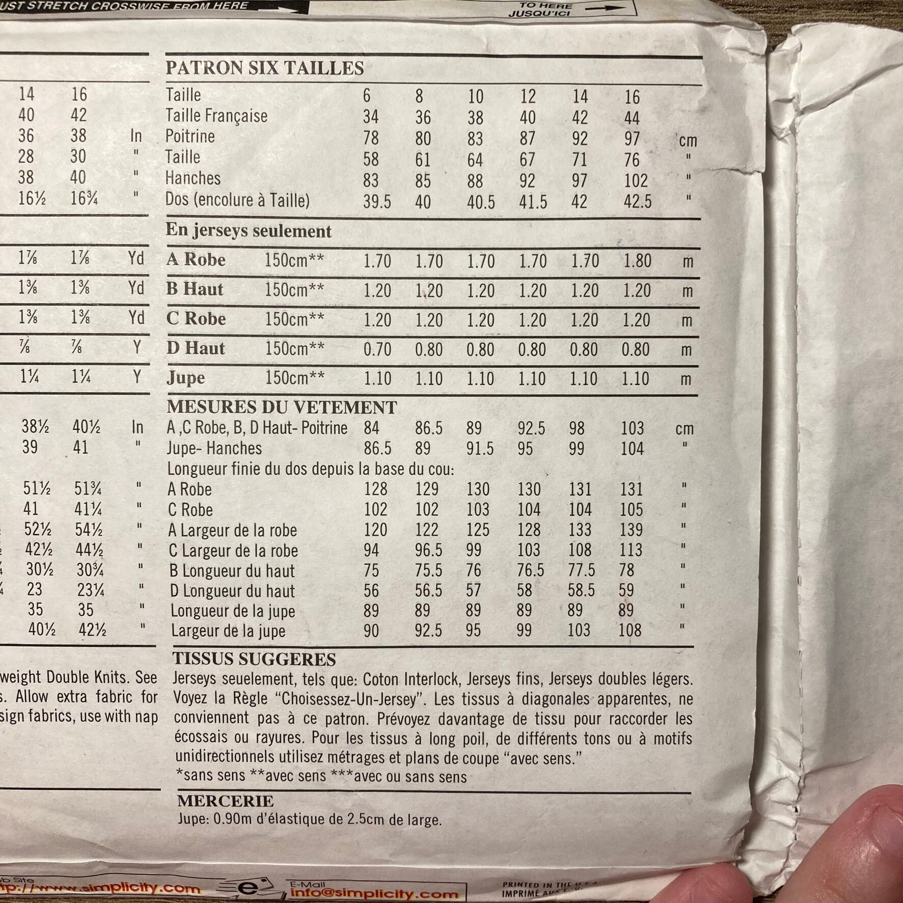 Simplicity New Look 6871 Sewing Pattern | Dress, Skirt, and Top Sewing ...