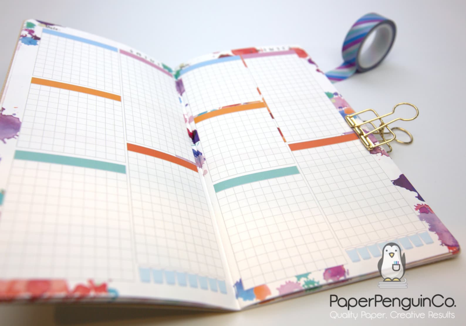 3 BOOK BUNDLE Midori Insert Daily Calendar Regular A5 Wide B6 Personal ...