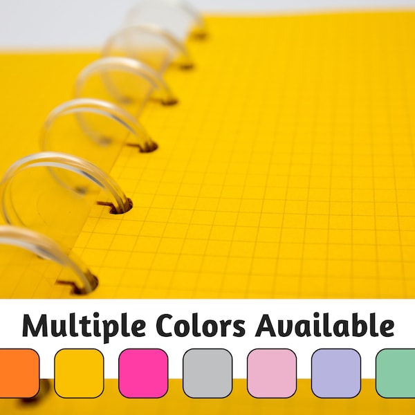 Colored Writing Paper - Etsy