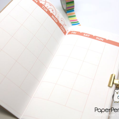 3 BOOK BUNDLE Midori Insert Weekly Calendar A5 Regular Wide B6 | Etsy