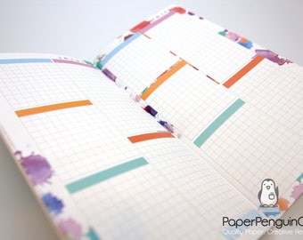 Midori Insert Weekly Calendar A5 Regular Wide B6 Personal A6 - Etsy