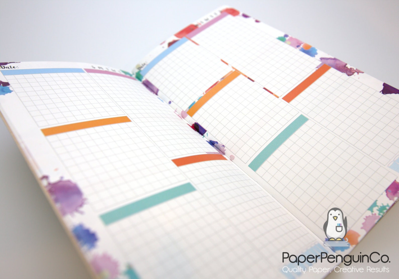 3 BOOK BUNDLE Midori Insert Daily Calendar Regular A5 Wide B6 Personal ...