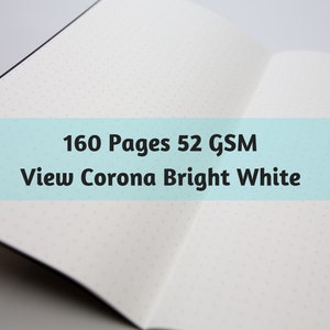 S010: View Corona Bright White Paper 52 GSM 160 Pages Notebook - Etsy