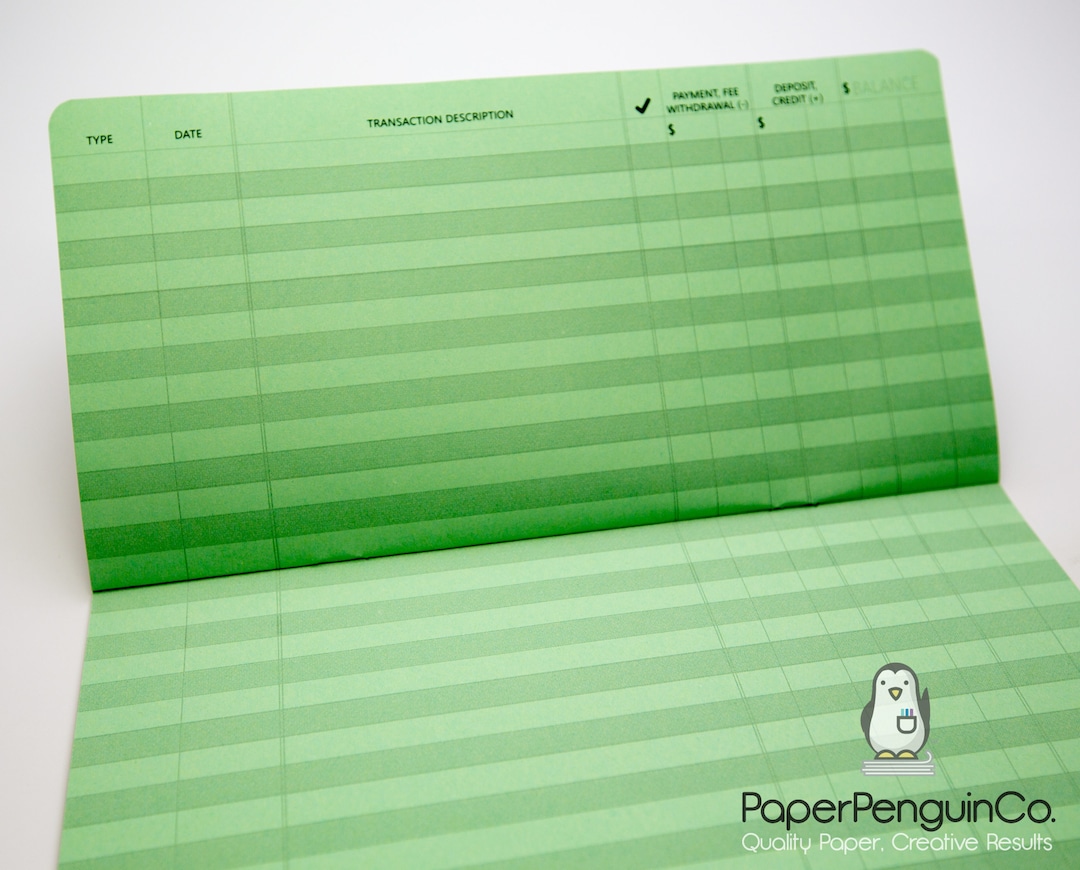 Midori Insert Checkbook Transaction Register Brown Cover MTN Traveler's ...