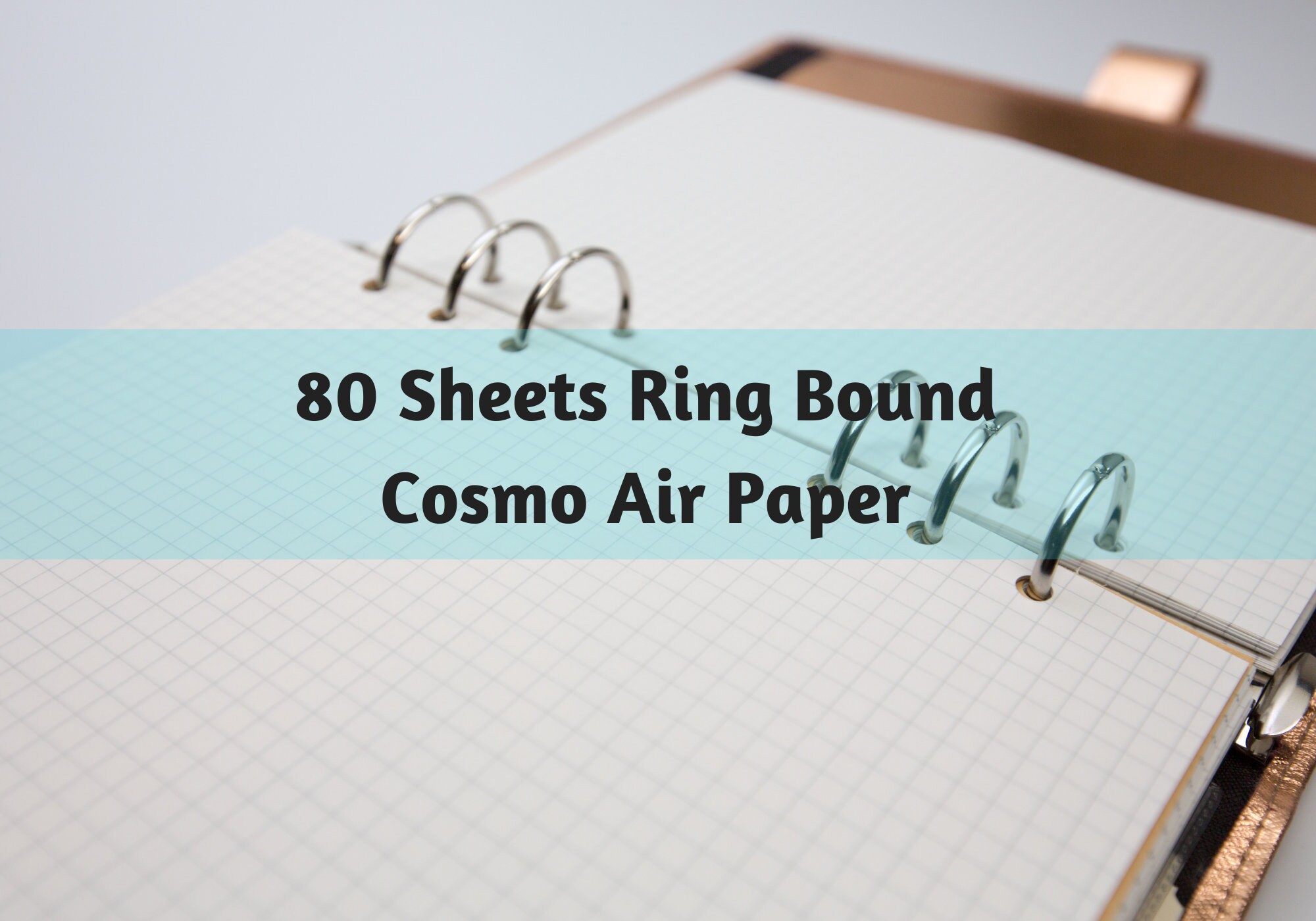 Planner Inserts 80 Sheets Cosmo Air Paper Light Cream Snow White A5 ...