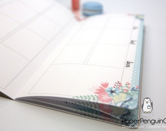 Midori Insert Weekly Calendar A5 Regular Wide B6 Personal A6 - Etsy