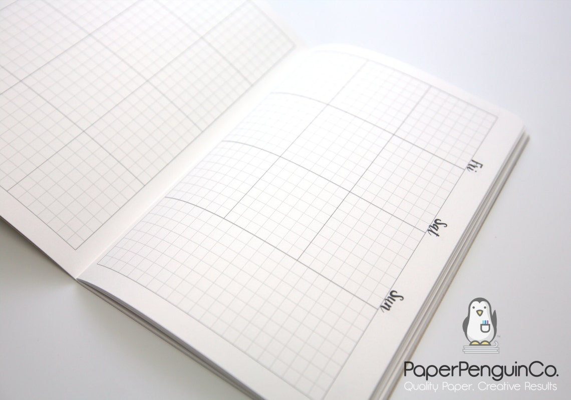 3 BOOK BUNDLE Midori Insert Weekly Calendar A5 Regular Wide B6 - Etsy