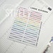 Colorful Star Dividers | Hand Drawn | Planner Stickers - Etsy