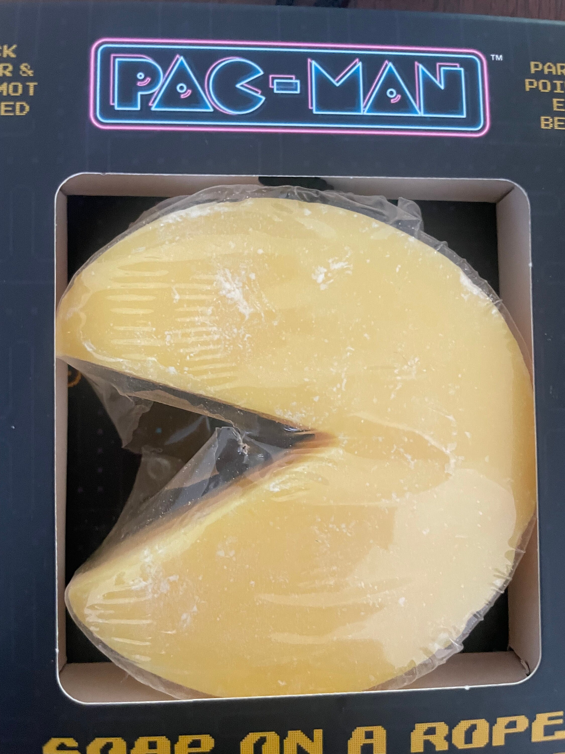 NEW PAC MAN Soap on a Rope Great Gag Gift - Etsy