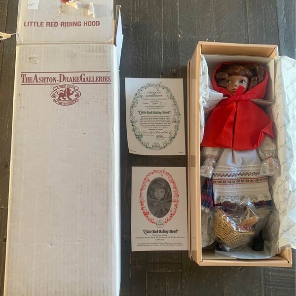 Red Riding Hood Doll - Etsy