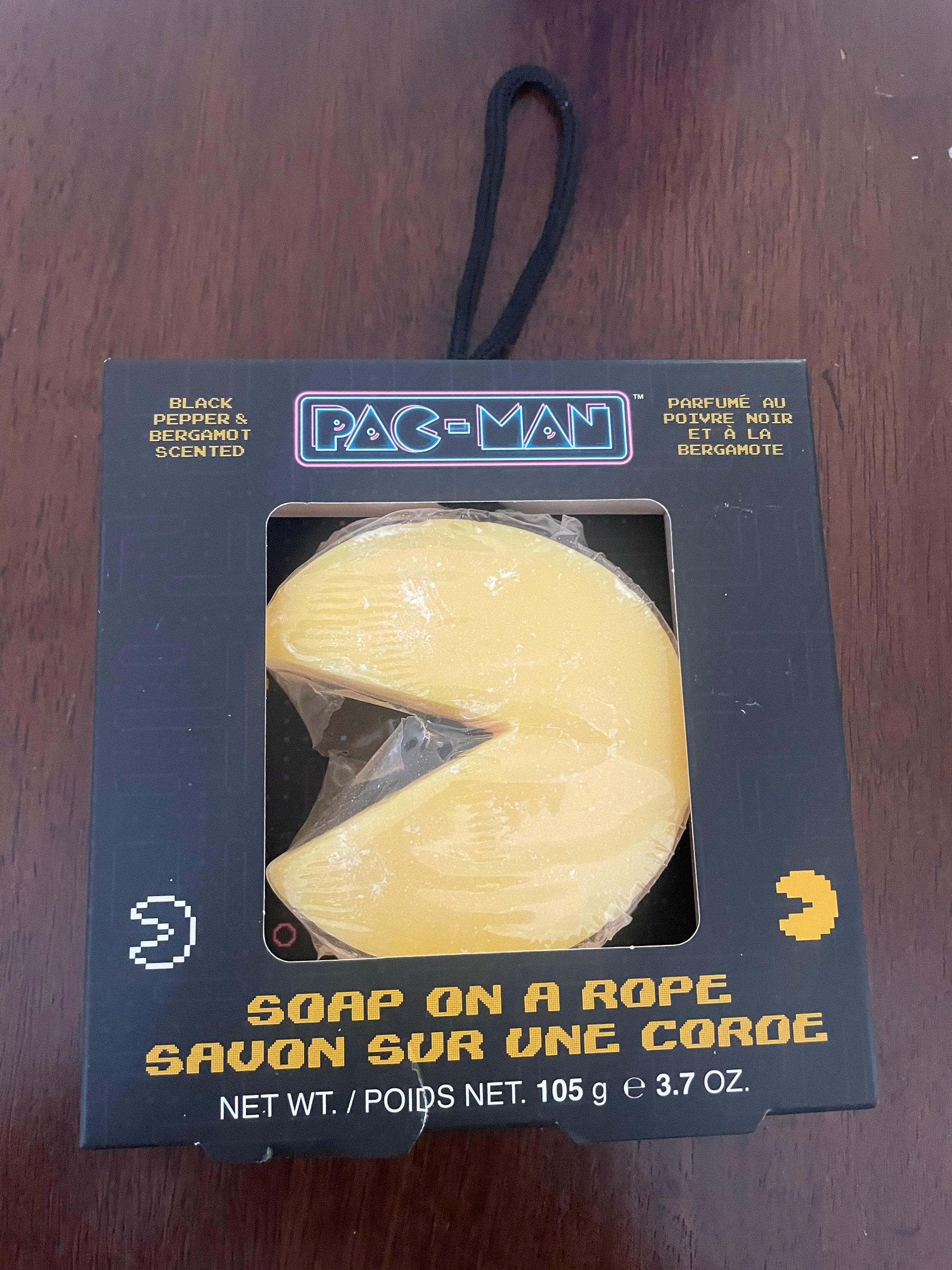 NEW PAC MAN Soap on a Rope Great Gag Gift - Etsy