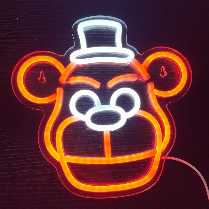 Neon Sign Five Nights at Freddys - Etsy