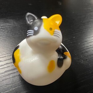 NEW Calico Cat Duck for Jeep / Bath/ Garage - Etsy