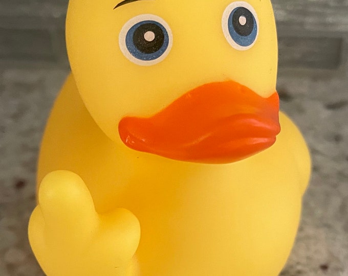 Jeep / Bath Duck With Middle Finger - Etsy