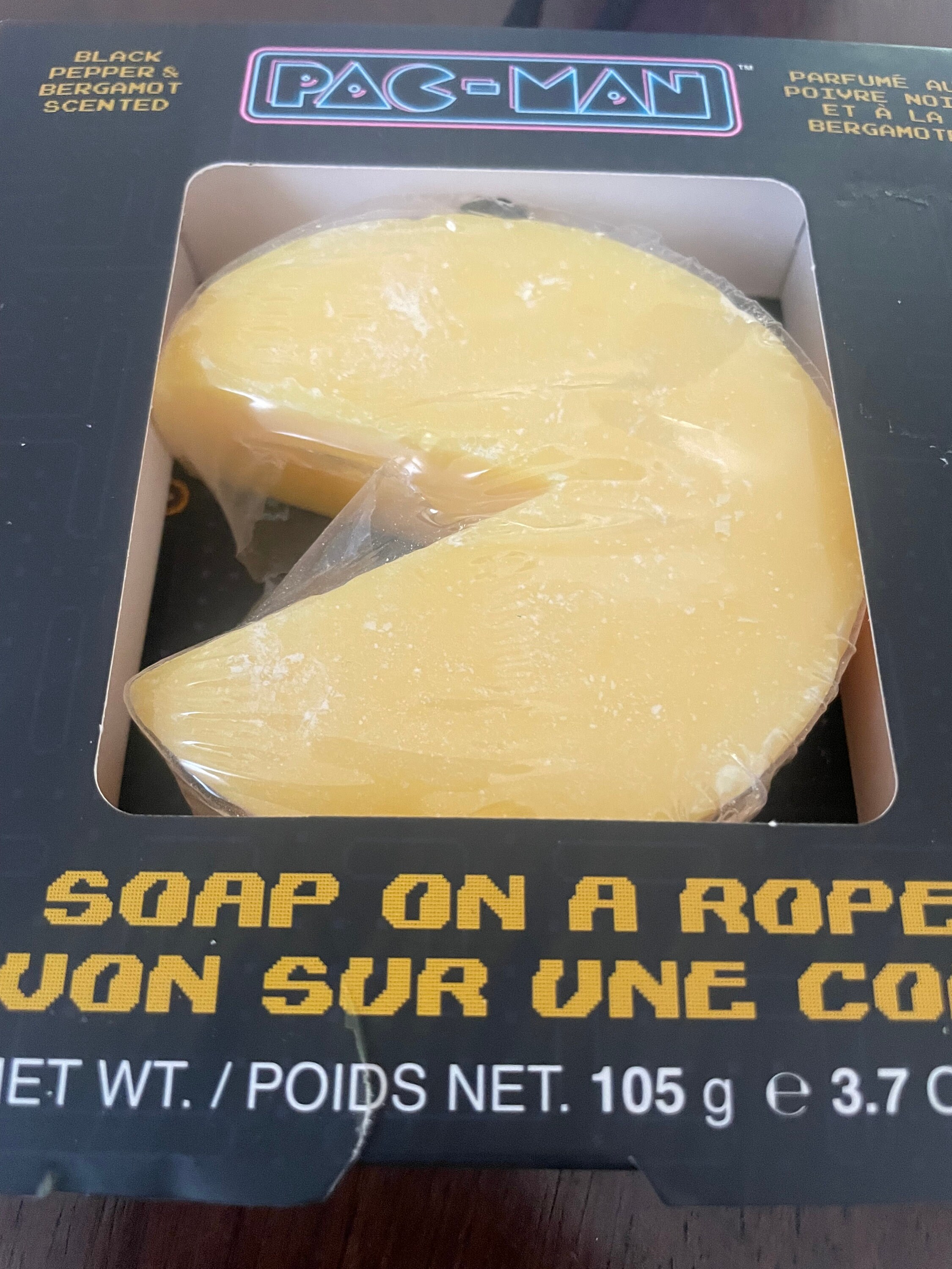 NEW PAC MAN Soap on a Rope Great Gag Gift - Etsy